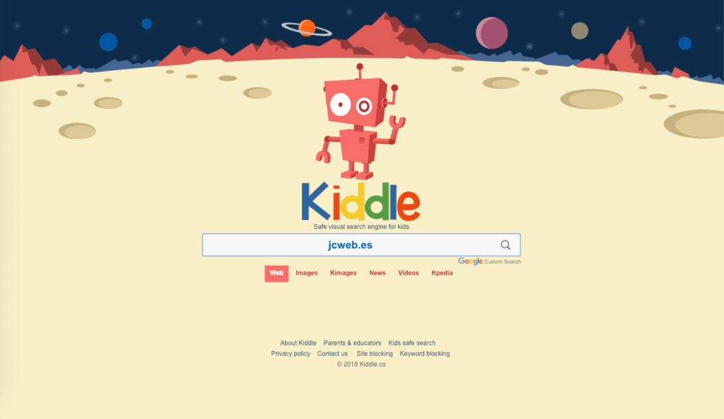 Buscadores Web seguros para niños