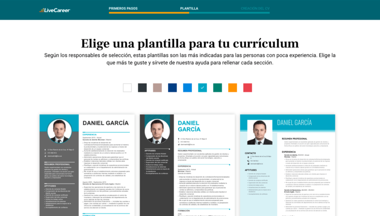 LiveCareer es gratis - Tu CV en 12 pasos